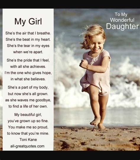 Free Printable Daughter Poems