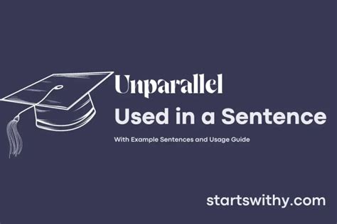 Unparallel In A Sentence Examples 21 Ways To Use Unparallel