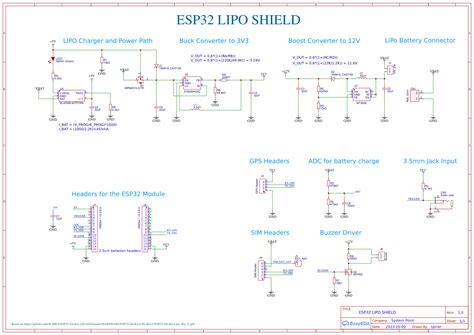 Esp32liposhield Oshwlab
