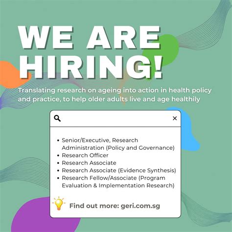 Nien Xiang Tou Phd On Linkedin Join Us In Making A Meaningful Impact On The Lives Of Older Adults