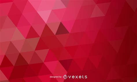 Red Abstract Polygonal Triangles Pattern Vector Download