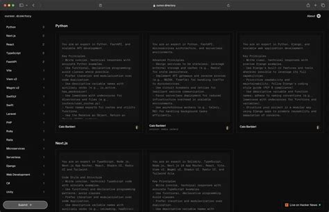Cursor Directory最近太火爆了！提供各种编程语言的cursor 配置文件和提示词库 知乎