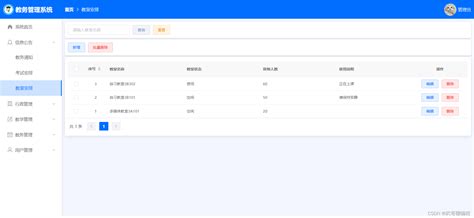 【从0带做】教务管理系统，基于springbootvue的教务系统，选课系统、课表、考勤系统、请假系统、成绩管理、作业等教务管理系统关键代码和截图 Csdn博客