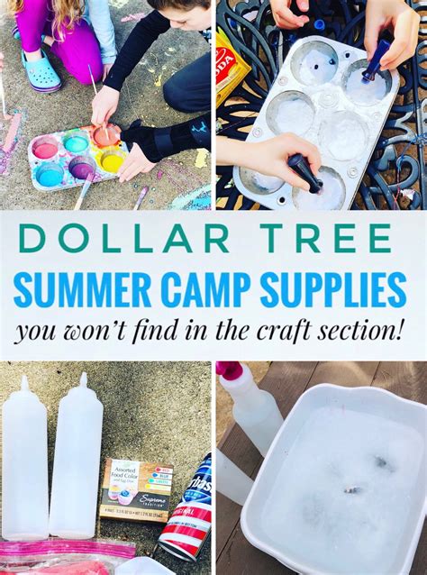 Dollar Tree Summer Camp Supplies You Wont Find In The Craft Section
