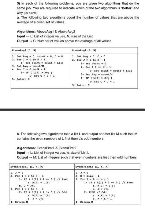 Solved In Each Of The Following Problems You Are Given Two