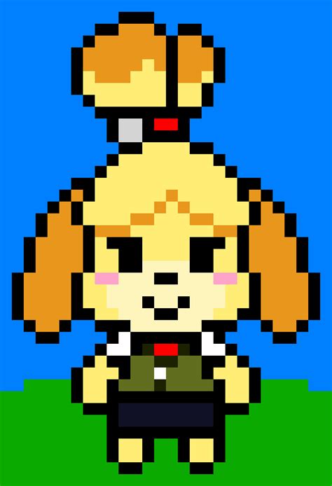 Pixilart Isabelle Acnh By Lunakoopa