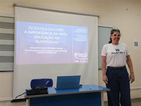 Experiência Da Tv Escola Juazeiro é Apresentada Em Congresso No