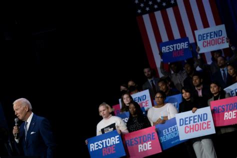Biden Campaign To Mark Second Anniversary Of Supreme Court Overturning