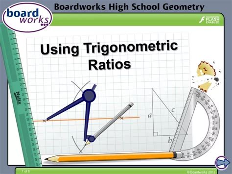 Ppt Using Trigonometric Ratios Powerpoint Presentation Free Download