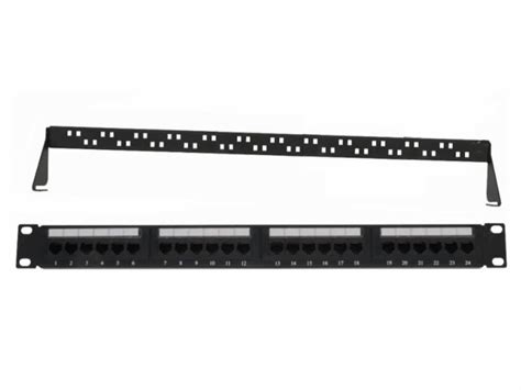 CAT6 UTP 24 Port Loaded Patch Panel At 1700 Piece LAN Patch Pannels And Cable Manager In