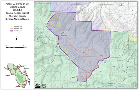 Fire Grows In Wyomings Bighorn National Forest