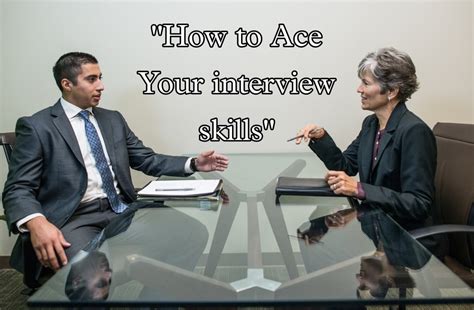 How To Ace Any Job Interview