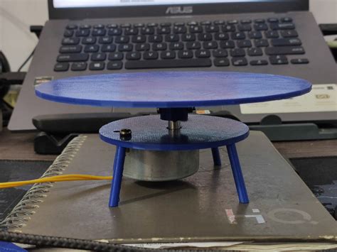 Simple Turntable Rotating Base By Pranay Amle Download Free Stl Model