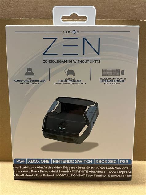 Cronus Zen Xbox One X S Ps4 Ps3 Warzone Cod Fortnite Hack Cheat Aim Bot Mod Controller Adapter