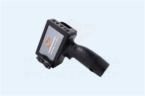 90 Piecemin Manual Batch Coding Machine Harikrushna Machines Pvt Ltd Model Namenumber Hmpl