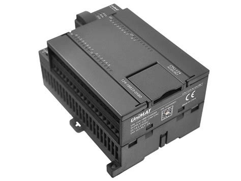 cheap 24 points relay output plc programmed by microwin china plc and