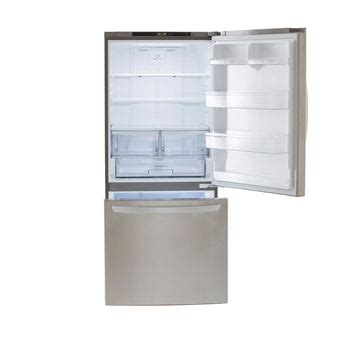 Lg Stainless Steel 30 Bottom Mount Refrigerator 221 Cuft