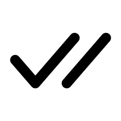 Check Double Vector SVG Icon SVG Repo