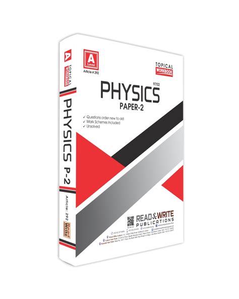 292 Physics A Level Paper 2 Topical Workbook Academics