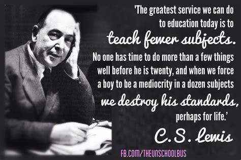 Education Cs Lewis Quotes Quotesgram