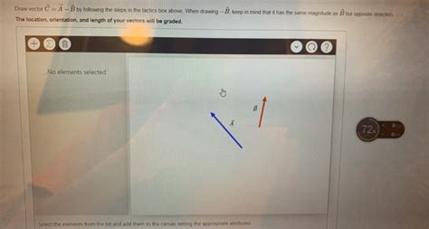 Solved Draw Vector C A B By Following The Steps In The Chegg Com