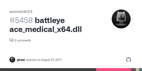 Battleye Acemedicalx64dll · Issue 5458 · Acemodace3 · Github