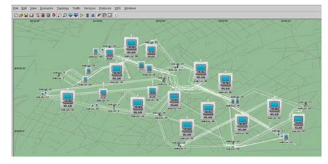 Network Topology For Simulation Download Scientific Diagram