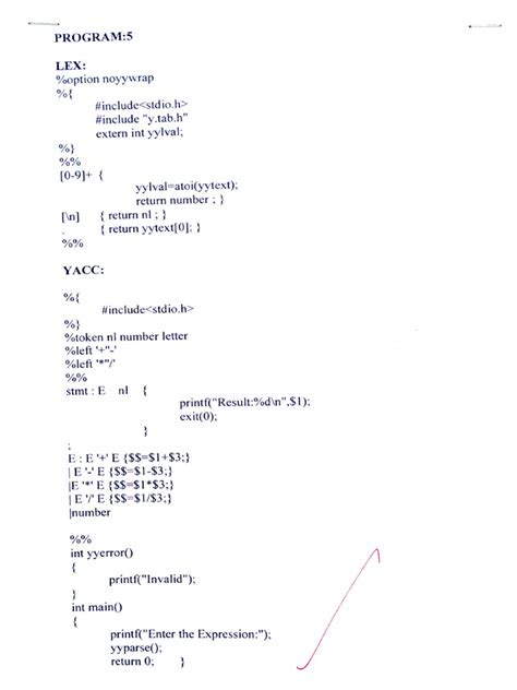 Arithmetic Calculator Pdf