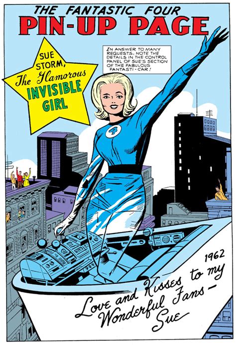 Marvel In The Silver Age Women Of Marvel Sue Storm Part Fade Out