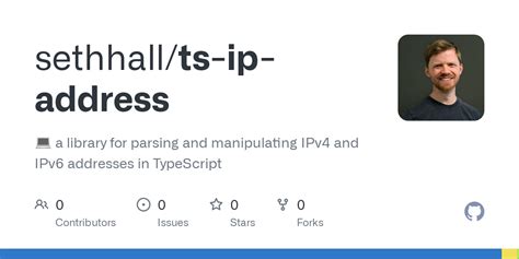 Github Sethhallts Ip Address 💻 A Library For Parsing And