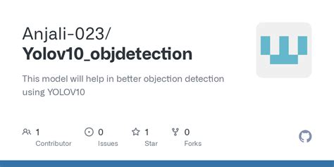 Github Anjali Yolov Objdetection This Model Will Help In Better Objection Detection