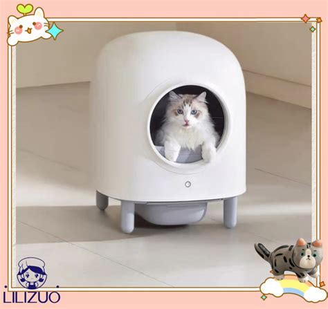 Автоматический лоток для кошек LILIZUO WIFI, туалет для кошек для ...