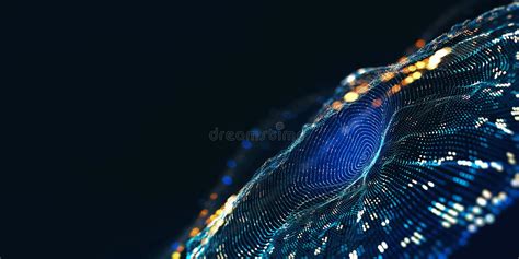 Artificial Neural Network Big Data Concept Stock Illustration Illustration Of Intelligence