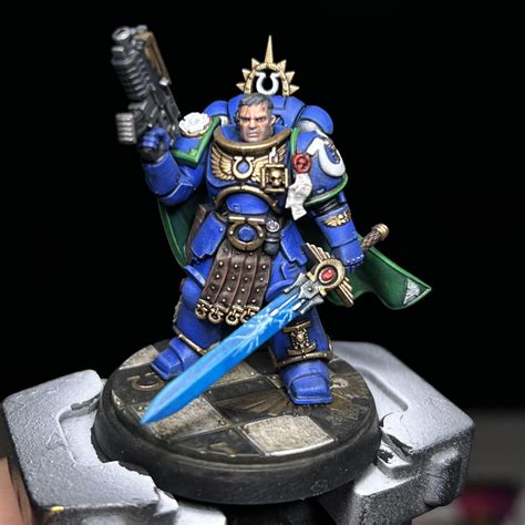 Captain Of The Fourth Uriel Ventris Is Completefor Now Rultramarines