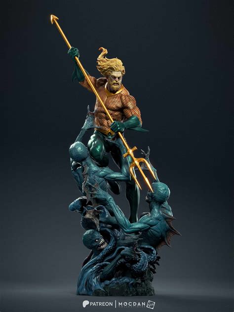 Aquaman - DC Figure - ZBrushCentral