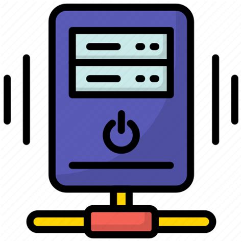 Communication Server Network Security Data Icon Download On Iconfinder