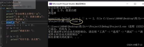 Assert（）断言函数assertn Csdn博客
