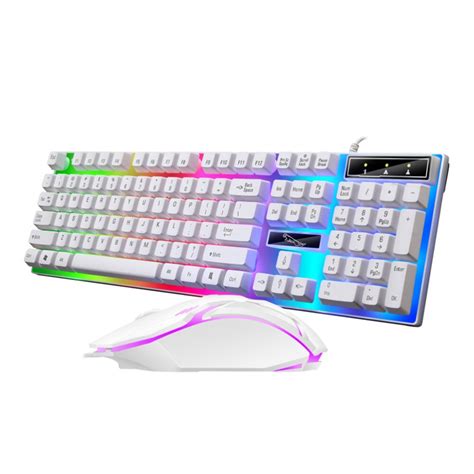 Wired Gaming Keyboard Mouse Set Colorful Backlight Grandado
