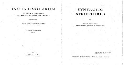 Download Pdf Chomsky Syntactic Structures