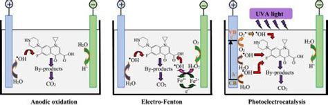 通过单一和组合电化学高级氧化工艺从合成水和真实废水中去除氟喹诺酮类环丙沙星。a 评论 Chemosphere X Mol