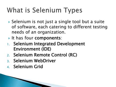 Selenium Ppt 2pptx Selenium Ppt 2pptx