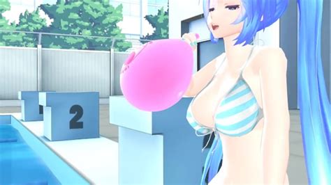 Imbapovi Miku Blows To Pop Pink Balloon Xxx Mobile Porno Videos And Movies Iporntvnet
