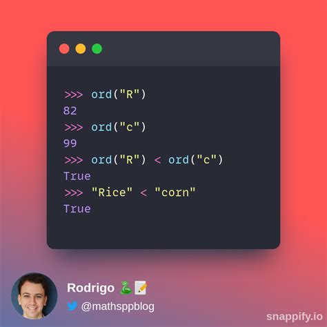 rodrigo 🐍📝 on twitter so in other words python didn t come up with