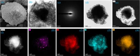 A The SEM Image B The TEM Image C The SAED Image D The STEM Download Scientific