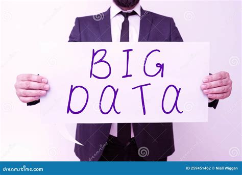 Text Caption Presenting Big Data Business Idea Sets That So Complex