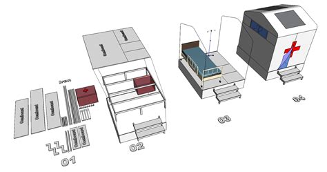 diagram of assembling components construction plus asia
