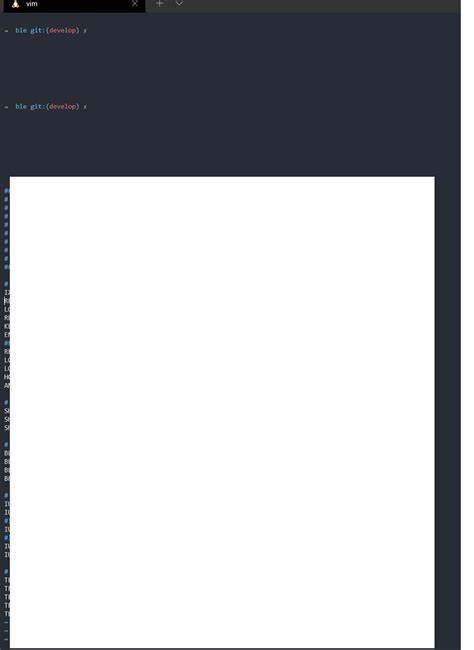 Scrolling In Wsl Vim Will Scroll The Terminal Up Rather Than The Text