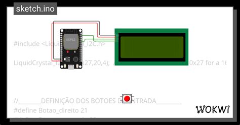 Displayi2c Wokwi Esp32 Stm32 Arduino Simulator