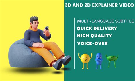 Create 3d Explainer Video Explanation Animation Or Saas Explainer