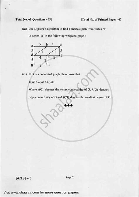 Discrete Mathematics 2012 2013 Bsc Computer Science Semester 2 Fybsc Question Paper With Pdf